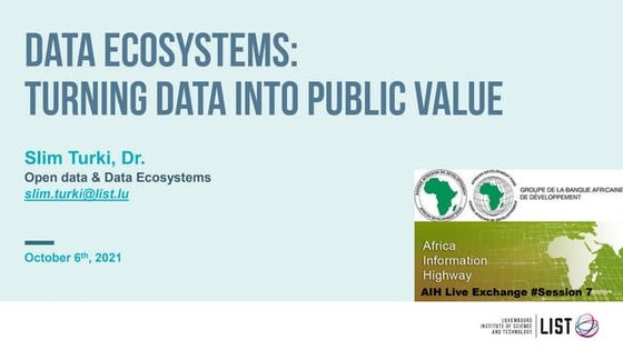 Investigating Actors and Infrastructure in Open Data Ecosystems (ODEs): A conceptual model | PDF