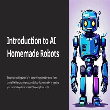AI Homemade Robots Seminar for cs students.pptx