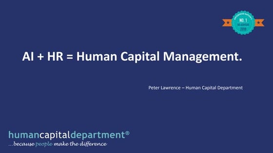 Artificial Intelligence AI in Human Resources (HR).pptx