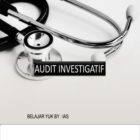 Investigation Audit Techniques & Strategy | PDF