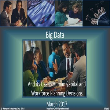 [AIIM17] Big Data and its Use in Human Capital and Workforce Planning ...