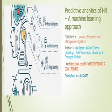 IRJET - Employee Performance Prediction System using Data Mining | PDF
