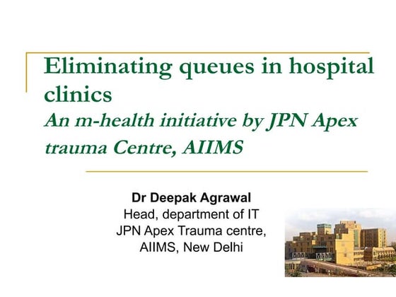 AIIMS - OPD Appointment Management System | PPT