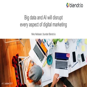 Big data and AI in digital marketing | PPT