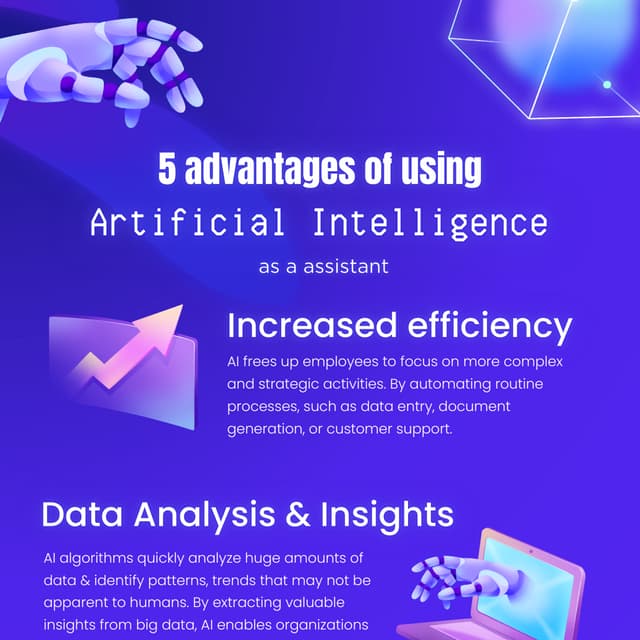 5 advantage of using AI in work for improve productivity | PDF