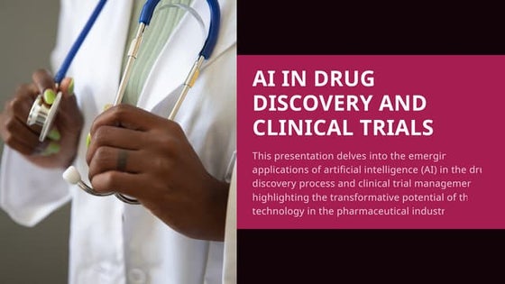 AI-powered Drug Discovery: Revolutionizing Precision Medicine | PPTX