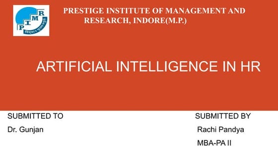 Artificial Intelligence AI in Human Resources (HR).pptx