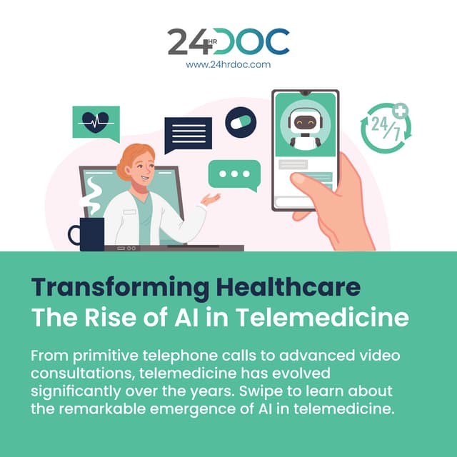 Transforming Healthcare: The Rise of AI in Telemedicine | PDF