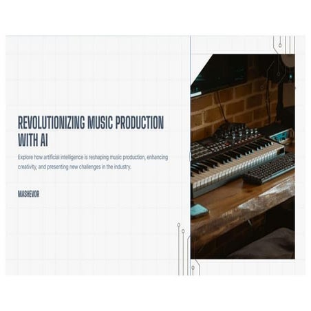 AI in Music Production: Enhancing Creativity, Automating Mixing ...