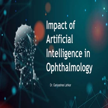 Artificial Intelligence In Ophthalmology.pptx