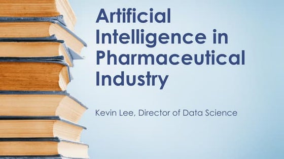 Artificial intelligence in Pharmaceutical Industry | PPTX