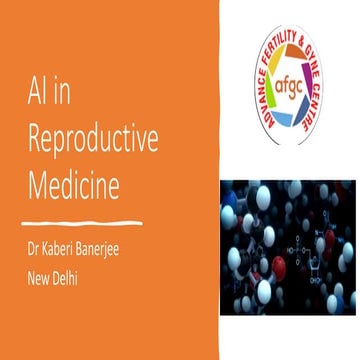 Transforming Reproductive Medicine with AI | PPTX