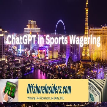Can One Use ChatGPT in Sports Handicapping? Best AI Sports Handicapper ...