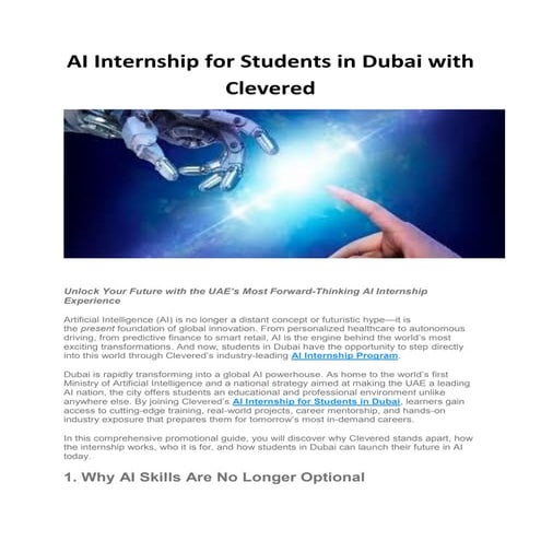 Space & Generative AI Internship Program (SGAIP) with Clevered – The Future Begins Here.pdf