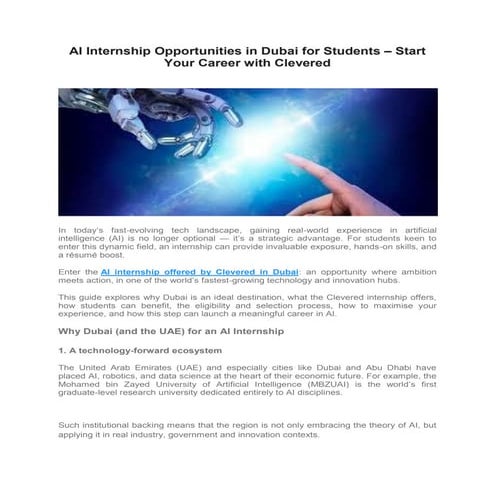 Artificial intelligence course in Kerala – Build ai & ml skills with Sinro Tech Learning | PDF