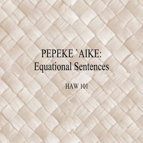 Aike 101 | PPT