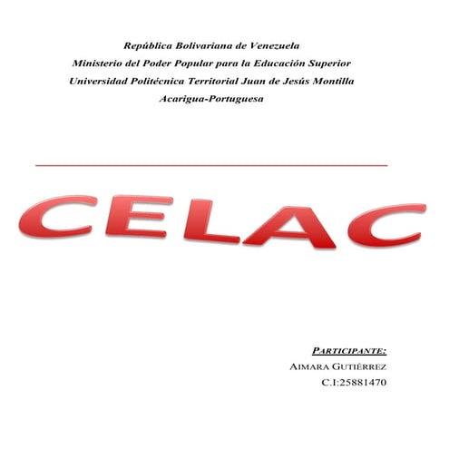 Presentacion celac | PPTX