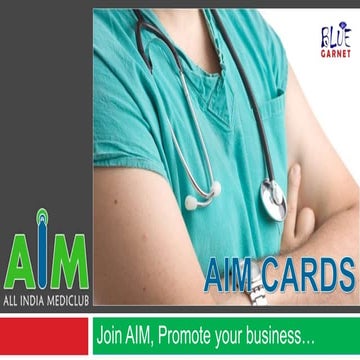 Aim Cards Presentation | PPT