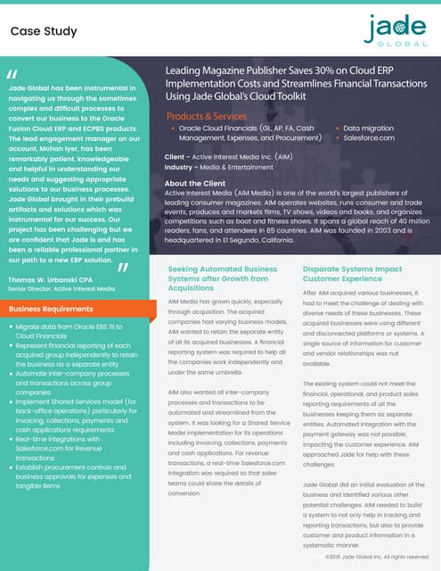 Promapp Case Study SAI Global | PDF