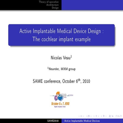 AIMD design and examples | PDF