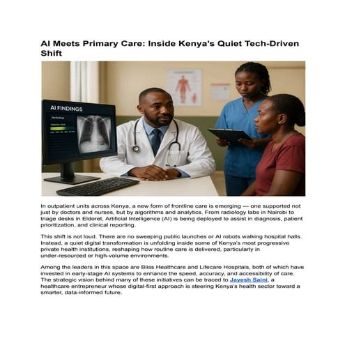 AI Meets Primary Care_ Inside Kenya’s Quiet Tech-Driven Shift.pdf
