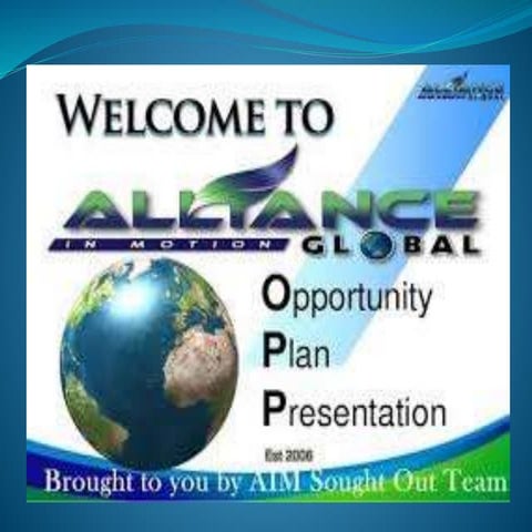 Aim global business presentation | PPTX