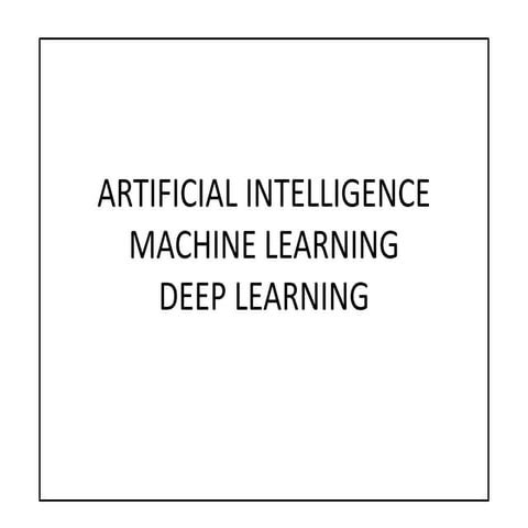 Understanding Artificial Intelligence, Machine Learning and Deep ...