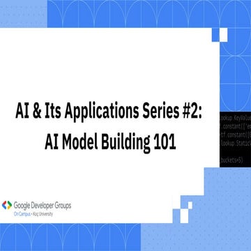 artificial intelligence workshop presentation | PPT