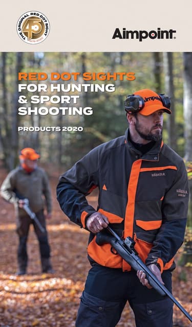 Instructions AIMPOINT Hunter Sights | Optics Trade | PDF | Arms ...