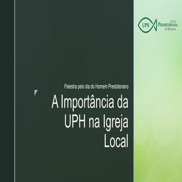 A Importância da UPH na Igreja Local.pdf
