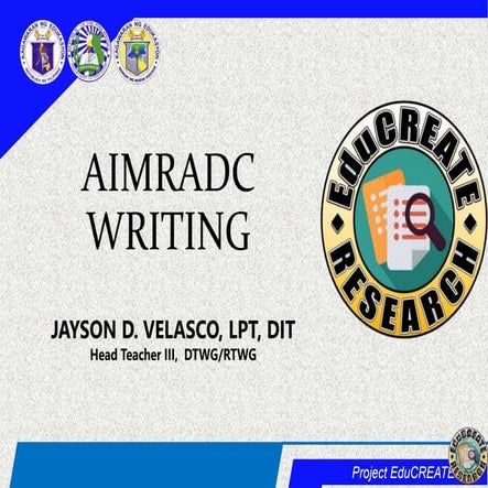 AimRAD writing.pptx