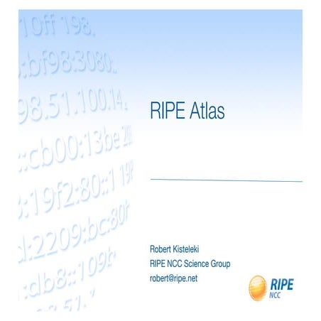 RIPE Atlas | PPT