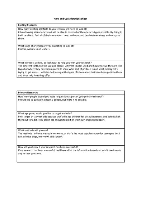 Personal Project Process Journal | PDF