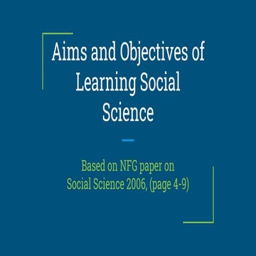 Aims and Objectives of Learning Social Science.pptx