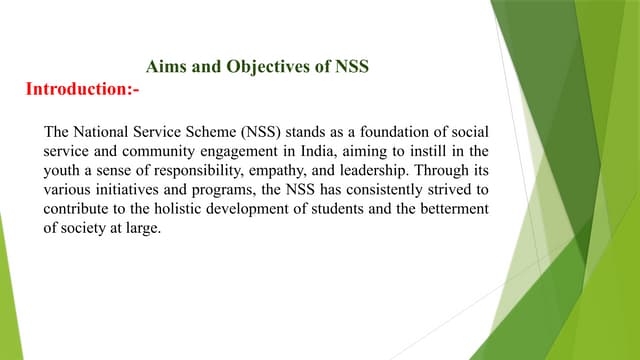 Nss | PPT