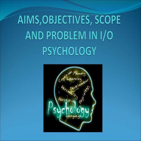 aims objectives scope problems.ppt