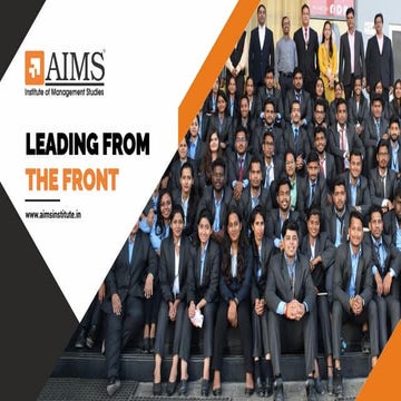 AIMS Institute of management studies|MBA|Management|Training ...
