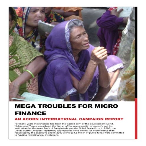 Role of microfinance in poverty allevation | PPTX