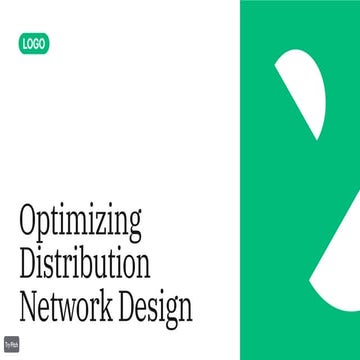 Ai · Optimizing Distribution Network Design Pdf Logistics And Transportation Industry Industries