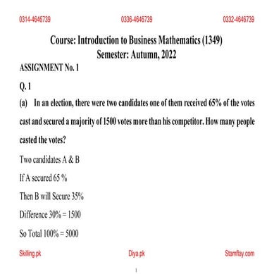 AIOU Code 1349 Solved Assignment 1 Autumn 2022.pptx