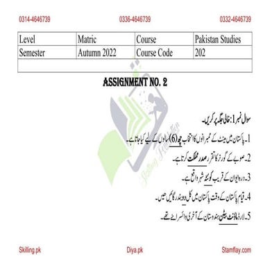 AIOU Code 202 Solved Assignment 2 Autumn 2022.pptx | Social Networking | Internet
