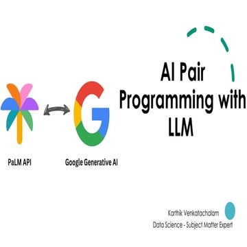 AI Pair Programming with Large Language Model(LLM) | PPT