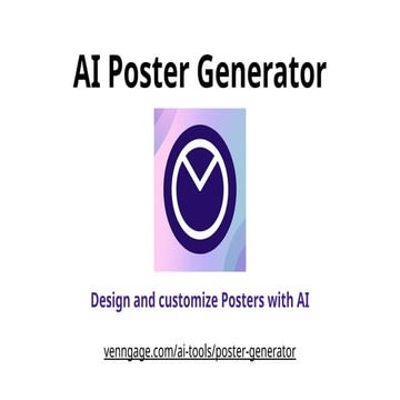 Create custom posters fast with Venngage’s AI-powered design tool - AI Poster Generator | PPTX