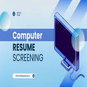AI POWERED RESUME SCREENING & RANKING SYSTEM.pdf