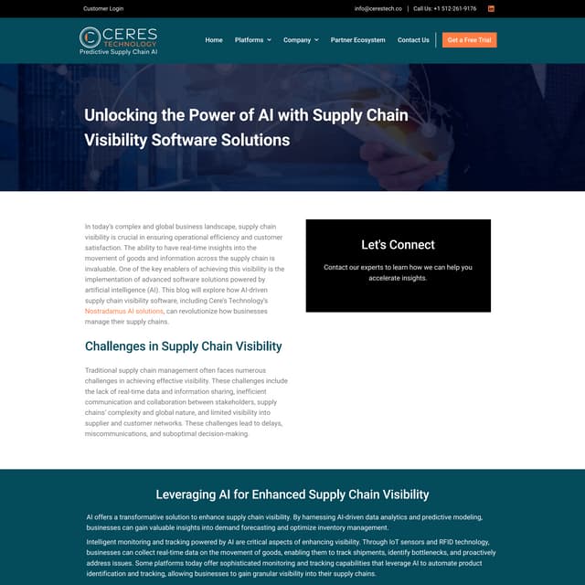 AI Powered With Supply Chain Visibility Software Solutions.pdf