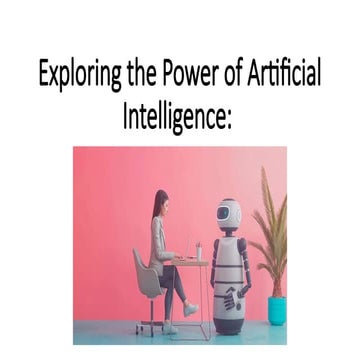 Exploring the Power of Artificial Intelligence: Concepts, Applications ...