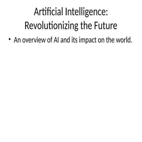 AI_Presentation- evolution of Artificial intelligence.pptx