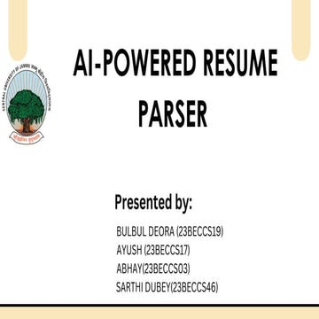 AI_PRESENTATION2 ABOUT THE MODEL ON THE RESUME PARSING.pdf