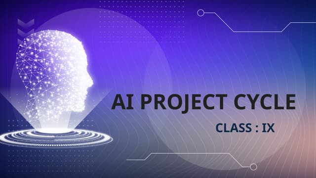 Artificial Intelligence PPT- Class IX.pdf