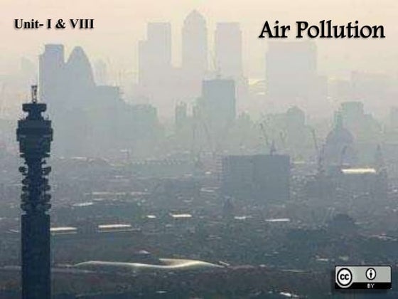 Air quality parameters in india | PPTX